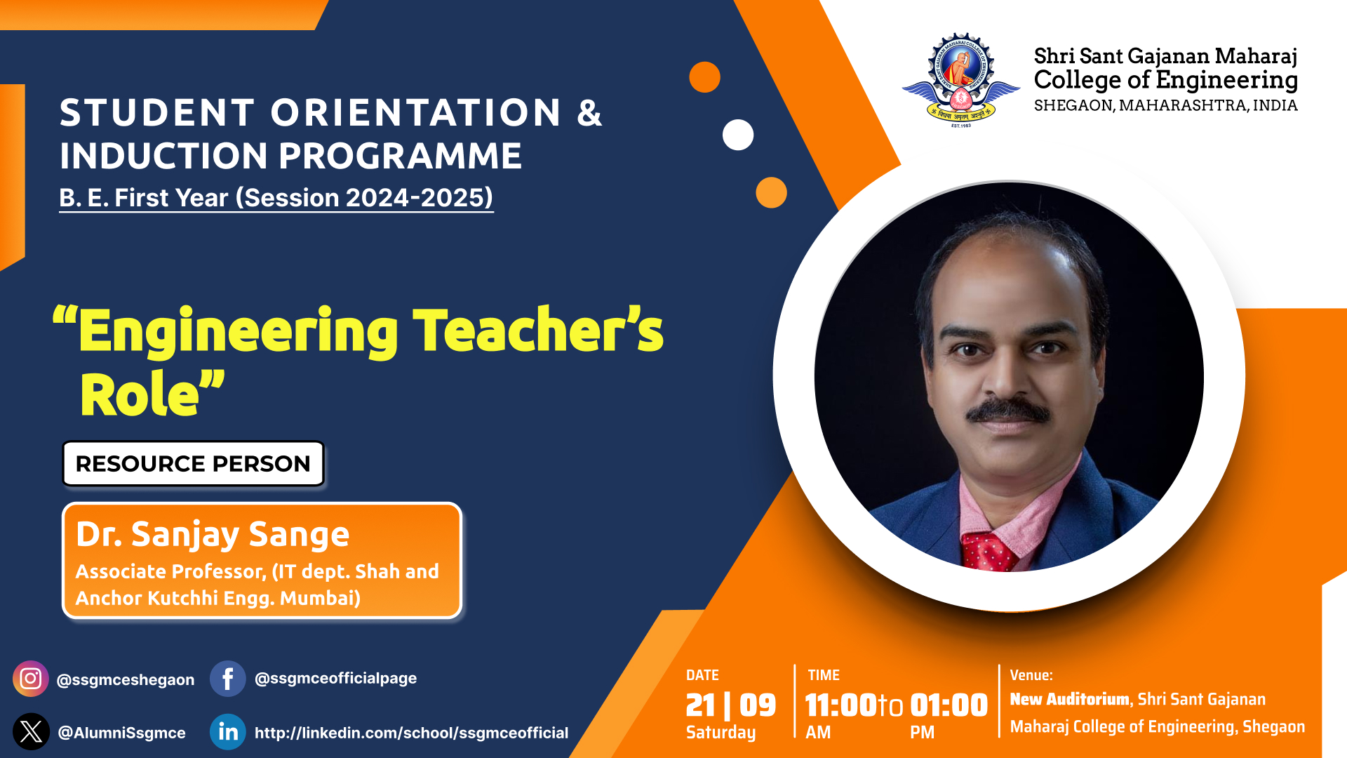 Day 7 Student Orientation and Induction Program – First Session ( 21 ...